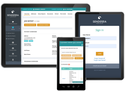Senderra Physician Portal | Senderra